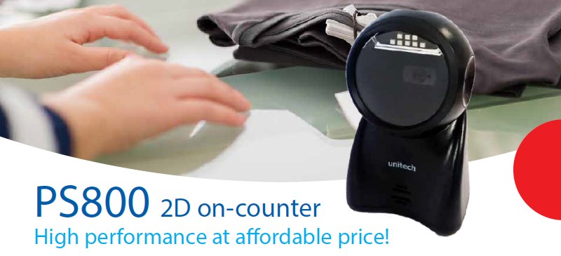 Presentamos el Nuevo Lector de Mostrador Unitech PS800 - Identifica ...